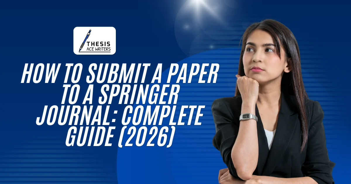 How to Submit a Paper to a Springer Journal